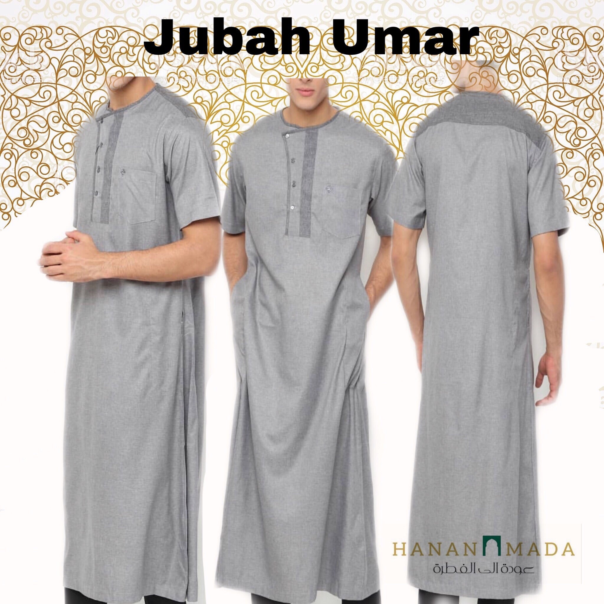 Men Robe (Jubah) – Hanan Amada